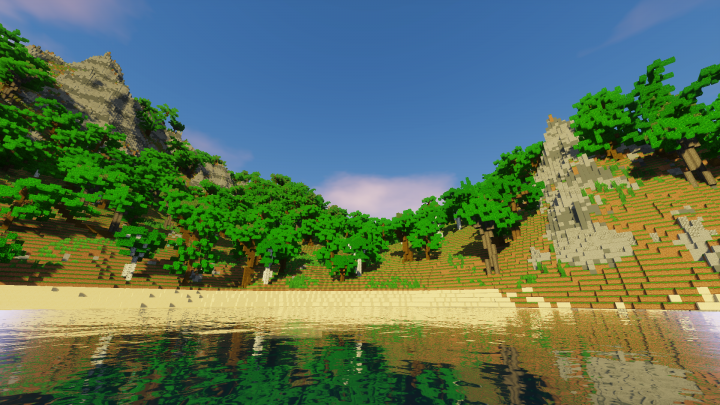 Atoll island 2k*2k Minecraft Map