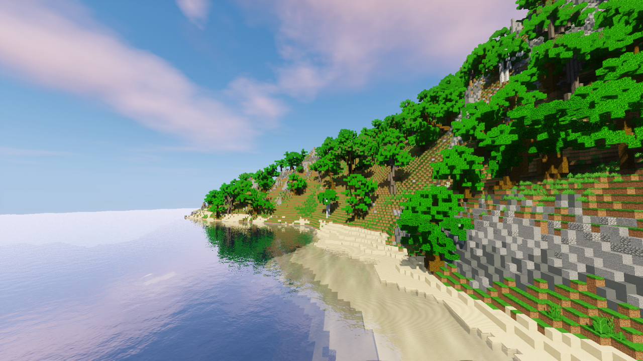 Atoll island 2k*2k Minecraft Map