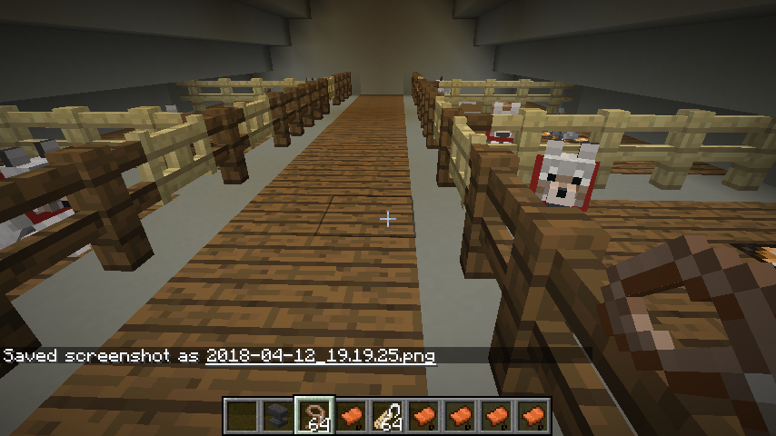 Two villages with Horse Stable and Arena Minecraft Map