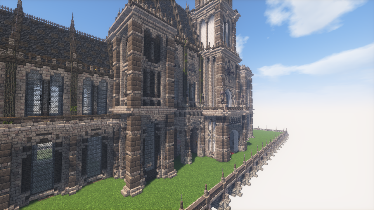 Medieval-Style City Hall Minecraft Map