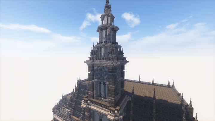 Medieval-Style City Hall Minecraft Map