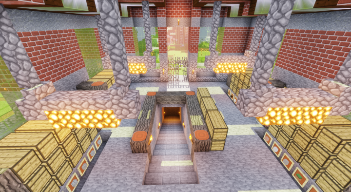 [CraftersMC SMP] Storage Facility Minecraft Map