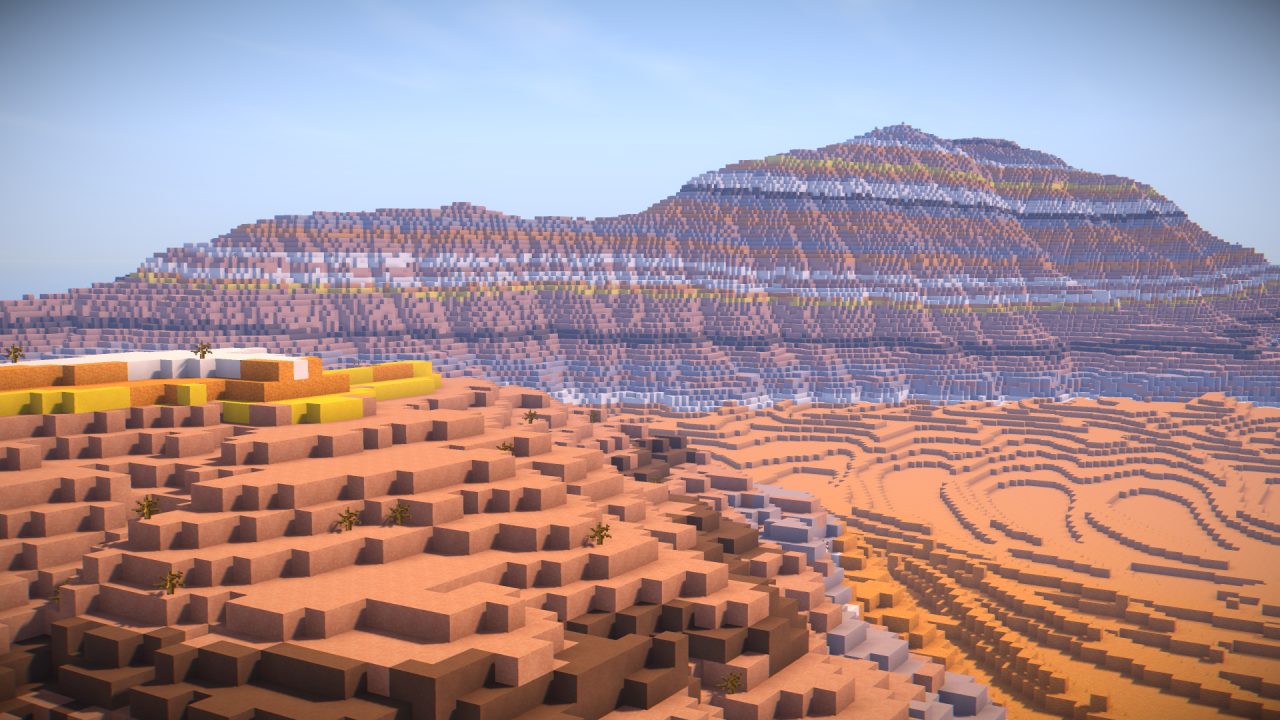 Windblown Mesa (512x512) Minecraft Map