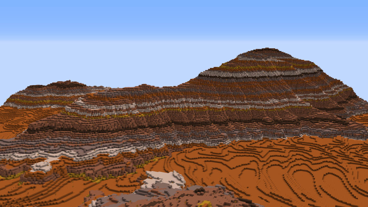 Windblown Mesa (512x512) Minecraft Map