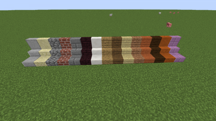 Vertical Slabs Minecraft Texture Pack