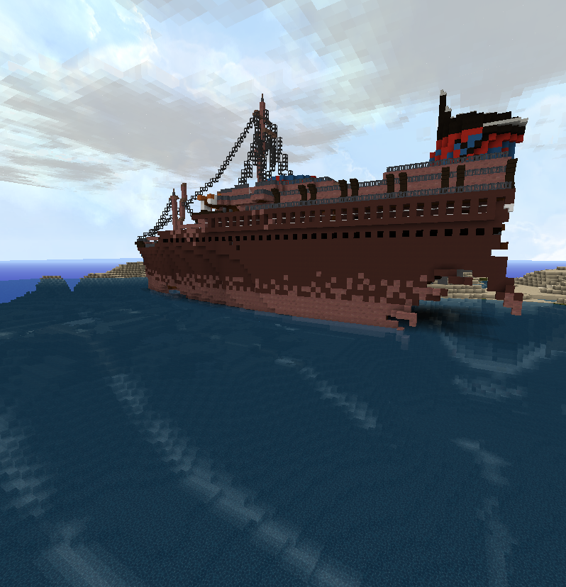SS AMERICA (extremely outdated) Minecraft Map