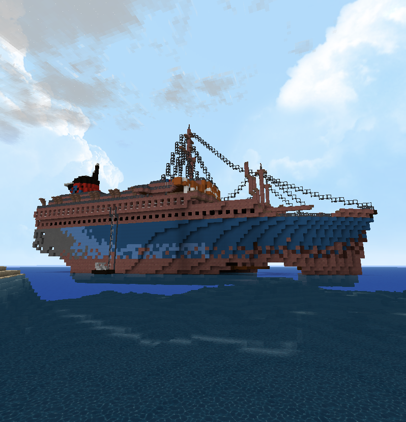 SS AMERICA (extremely outdated) Minecraft Map