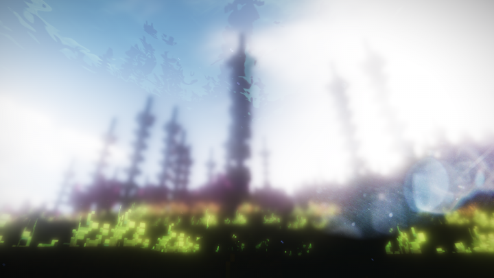 Isloated alien world Minecraft Map