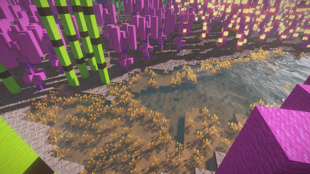 Isloated alien world Minecraft Map