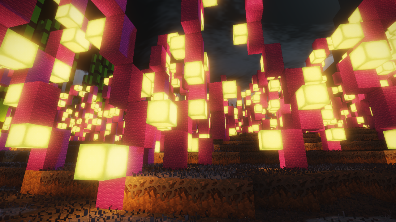 Isloated alien world Minecraft Map