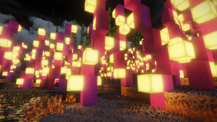 Isloated alien world Minecraft Map