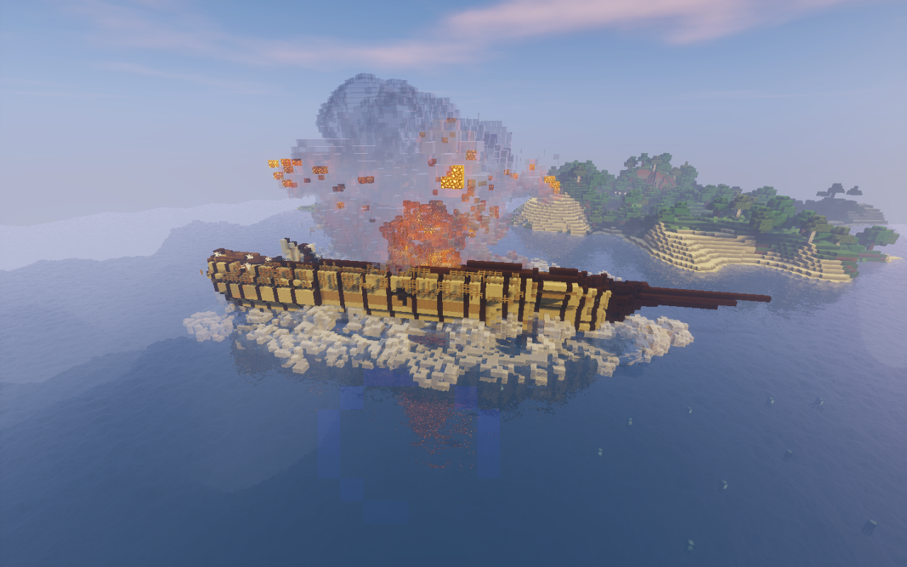 Sinking Ship Minecraft Map