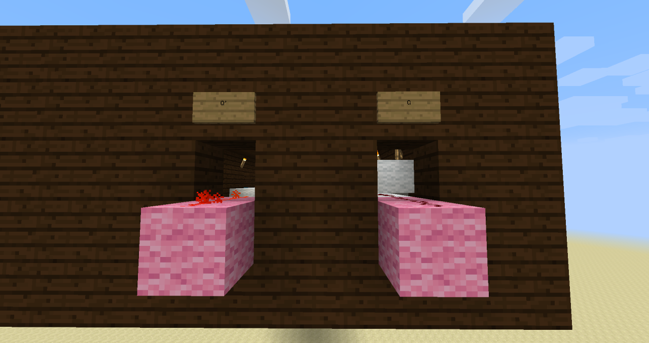 4x1 Multiplexer with Enable Pin Minecraft Map