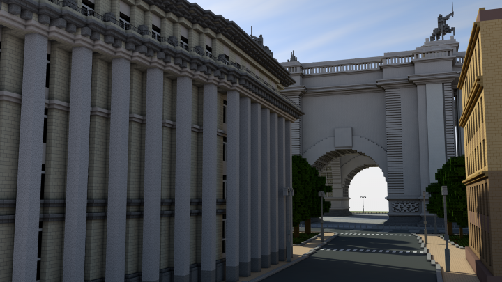 Триумфальная арка / triumphal arch Minecraft Map