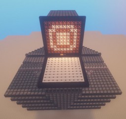 Multifloor flying machine elevator Minecraft Map