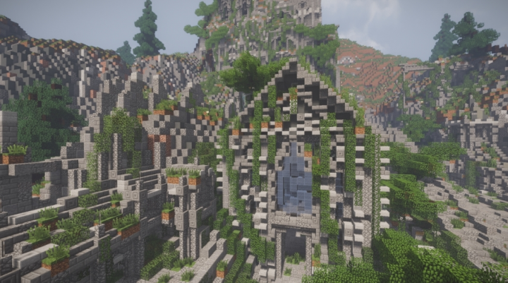 Eternia - Frente Highlands | The Ruins of Northrem Minecraft Map