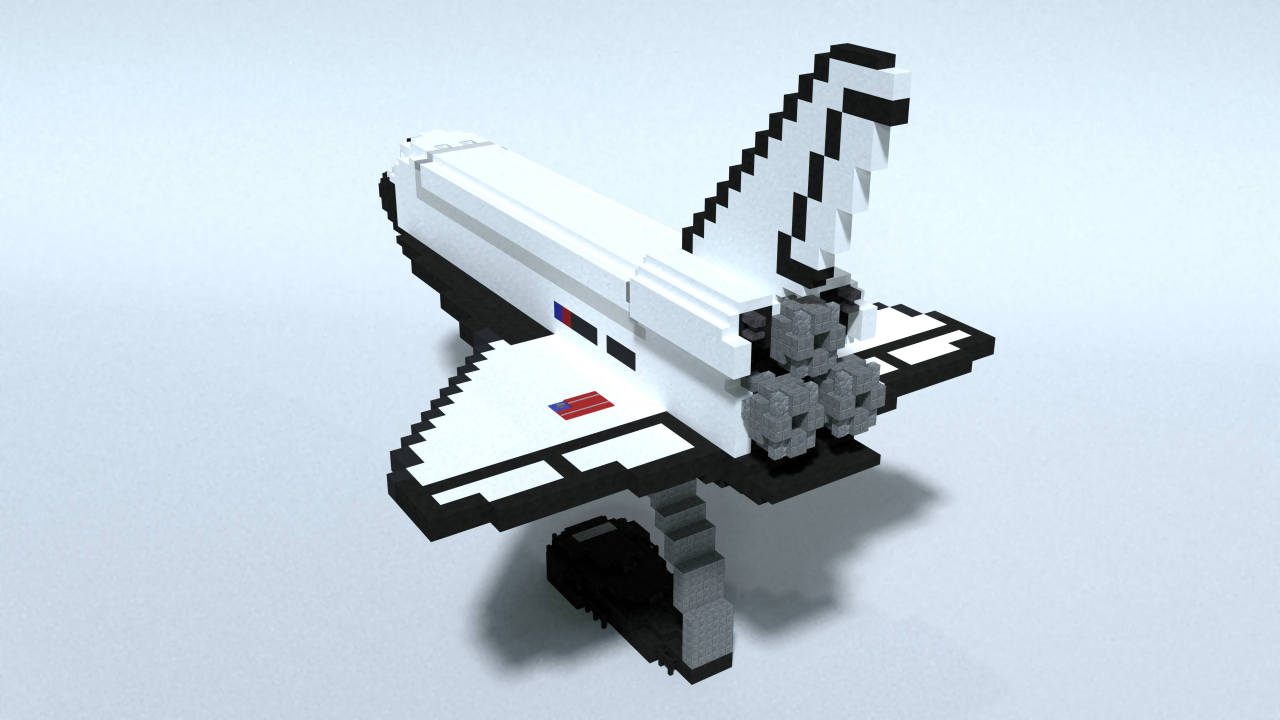 STS-1 - Columbia, and the Space Shuttle's First Flight. Minecraft Map