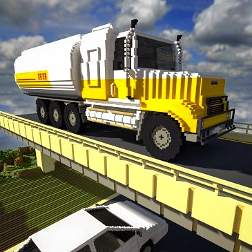 Tanker, Truck Minecraft Map
