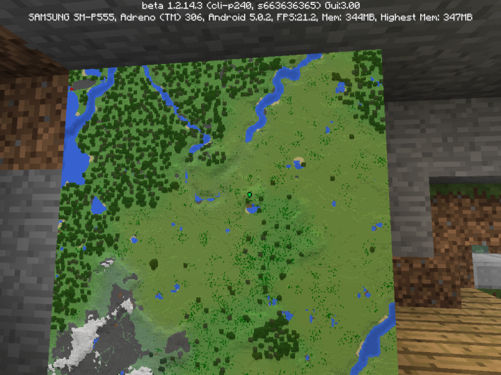 Creative Hill Base PE Minecraft Map