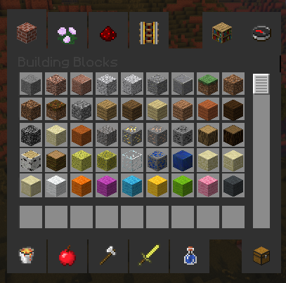 Flat GUI MC Minecraft Texture Pack