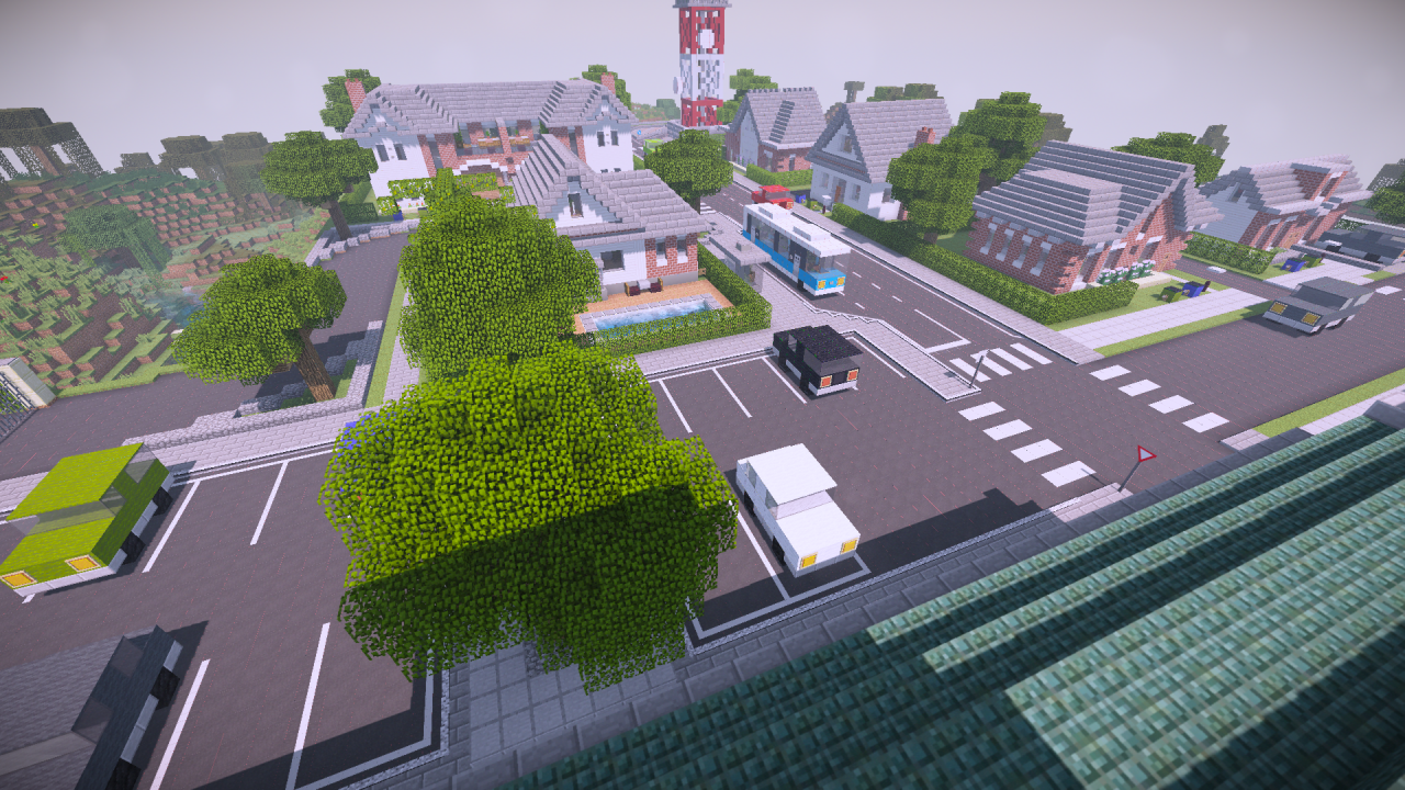 derfl007's Road Mod: Repaved Minecraft Mod