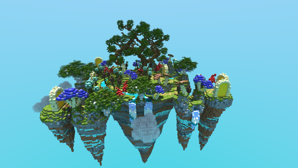 Fantasy Island Hub Minecraft Map