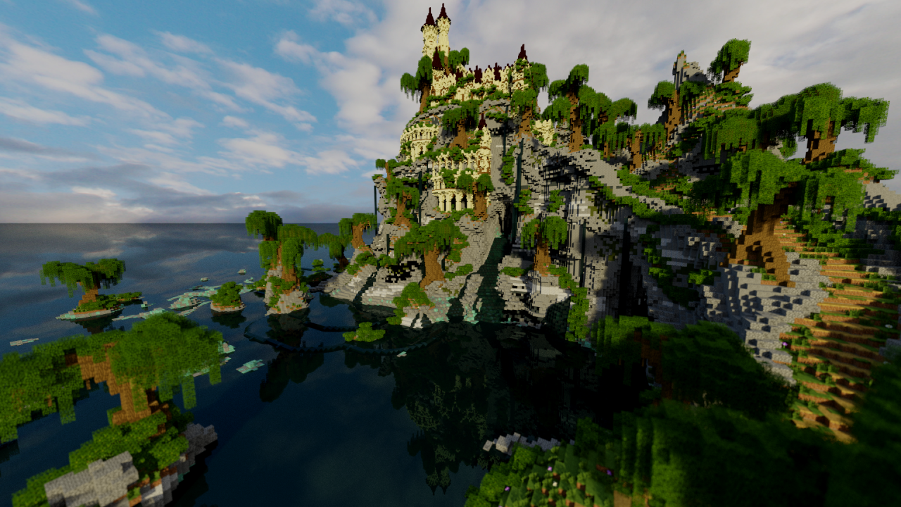 Medieval-fantasy castle for real conquerors Minecraft Map
