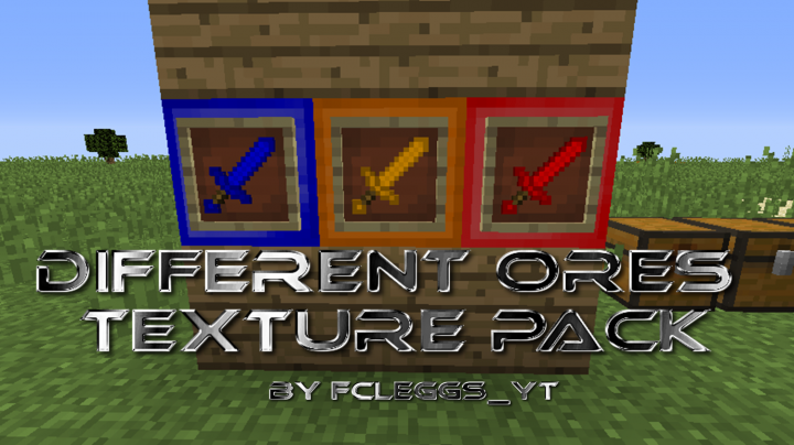 Different Ores Texture Pack Minecraft Texture Pack
