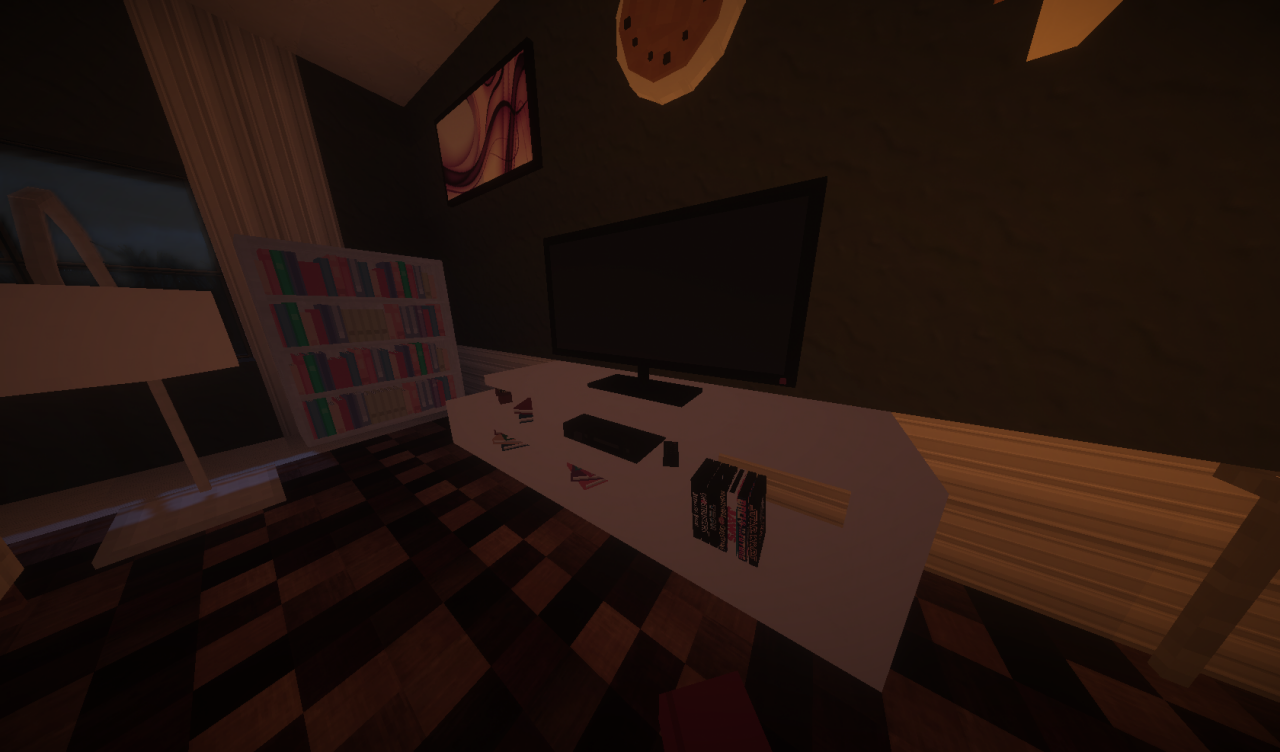 Pack of 26 HD detailed living room screenshots Minecraft Map