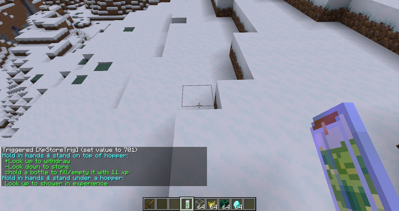 Xp Storing Box Minecraft Data Pack