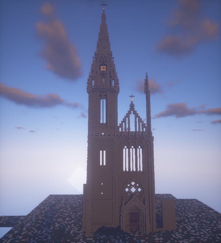 Zagreb Cathedral, Croatia Minecraft Map