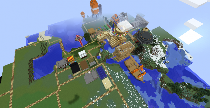 stampys world Minecraft Map