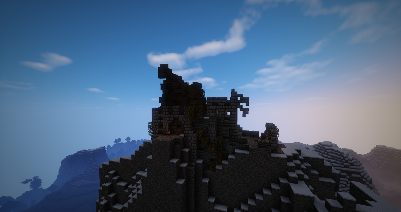 Mountain outpost fort Minecraft Map