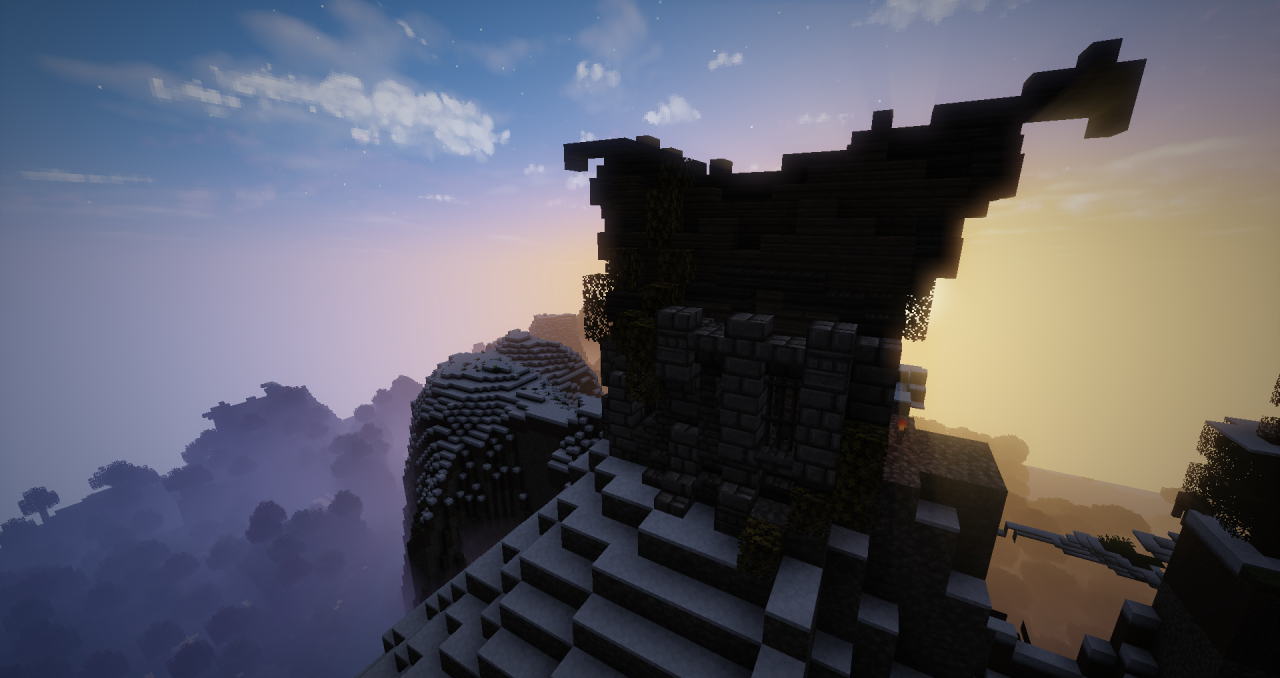 Mountain outpost fort Minecraft Map