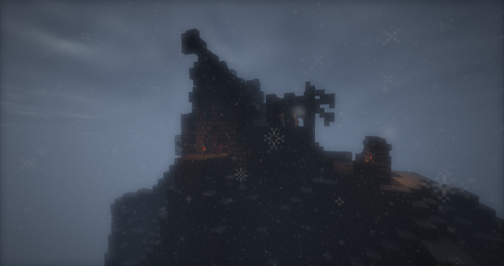 Mountain outpost fort Minecraft Map