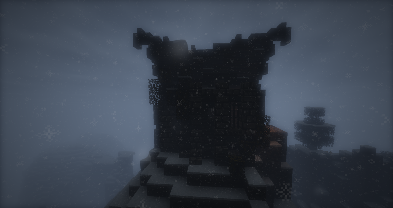 Mountain outpost fort Minecraft Map