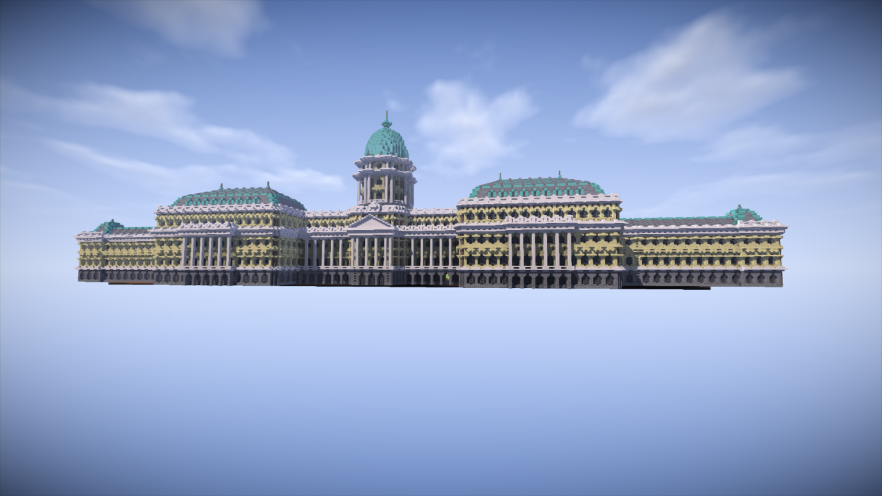 Buda Castle (Hungary) in Minecraft Minecraft Map