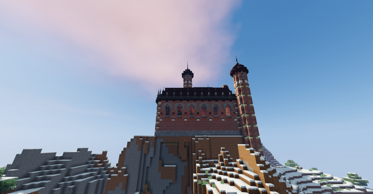 Minecraft Neo-Renaissance castle Minecraft Map