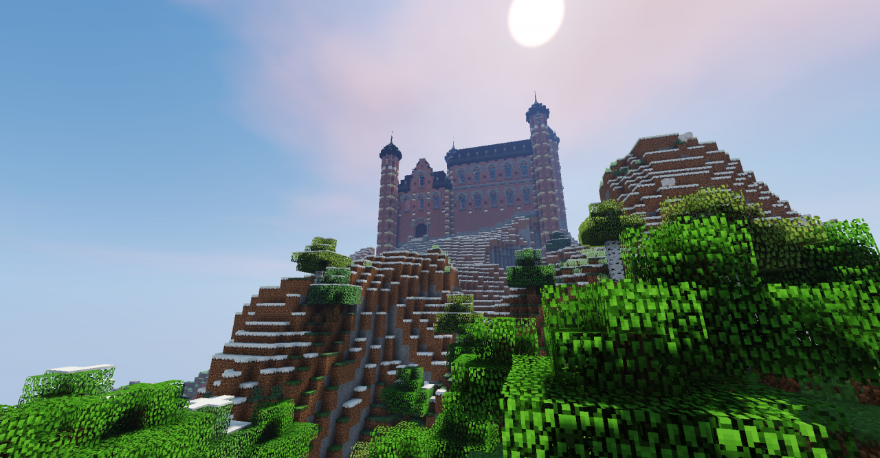 Minecraft Neo-Renaissance castle Minecraft Map