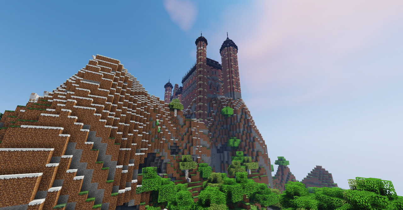 Minecraft Neo-Renaissance castle Minecraft Map