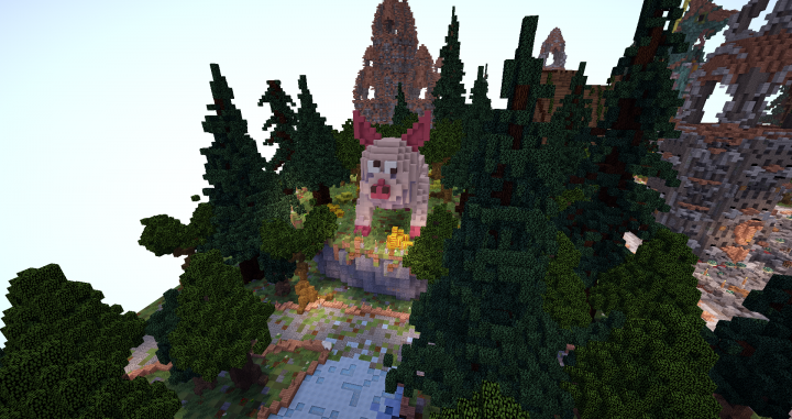 HardCast | Spawn 300x300 Minecraft Map