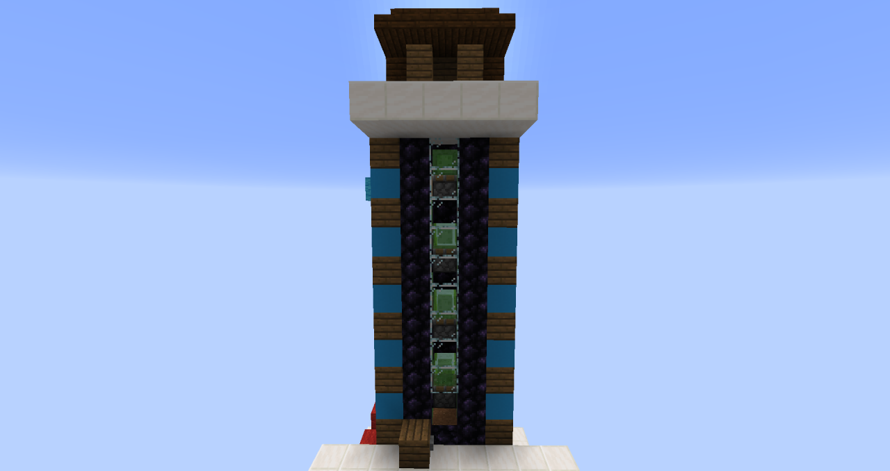 Multi Floor Elevator! Redstone Tutorial Minecraft Map