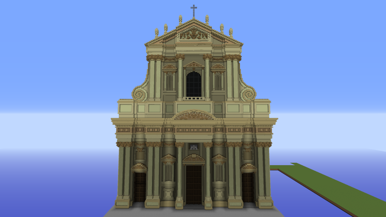 Sant'Ignazio Church, Rome (+ download) Minecraft Map