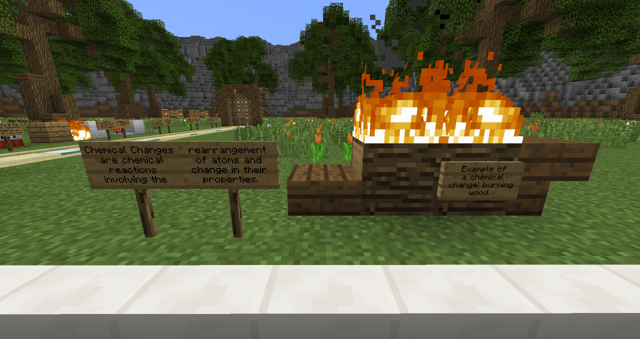 Physical & Chemical Properties & Changes Minecraft Map