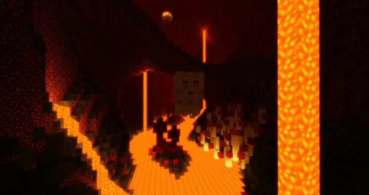 Nether Cathedral - Spawn Minecraft Map