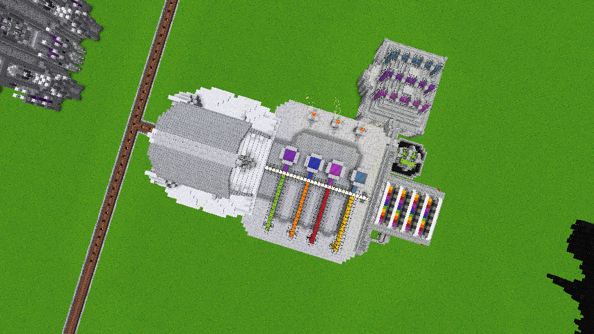 Rainbow Factory Minecraft Map