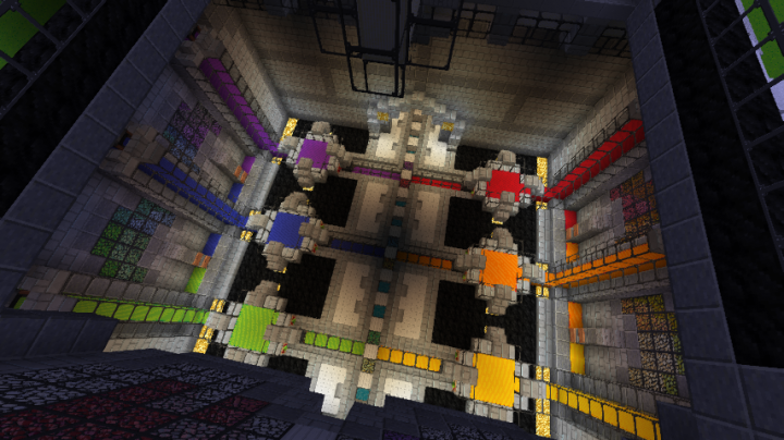 Rainbow Factory Minecraft Map