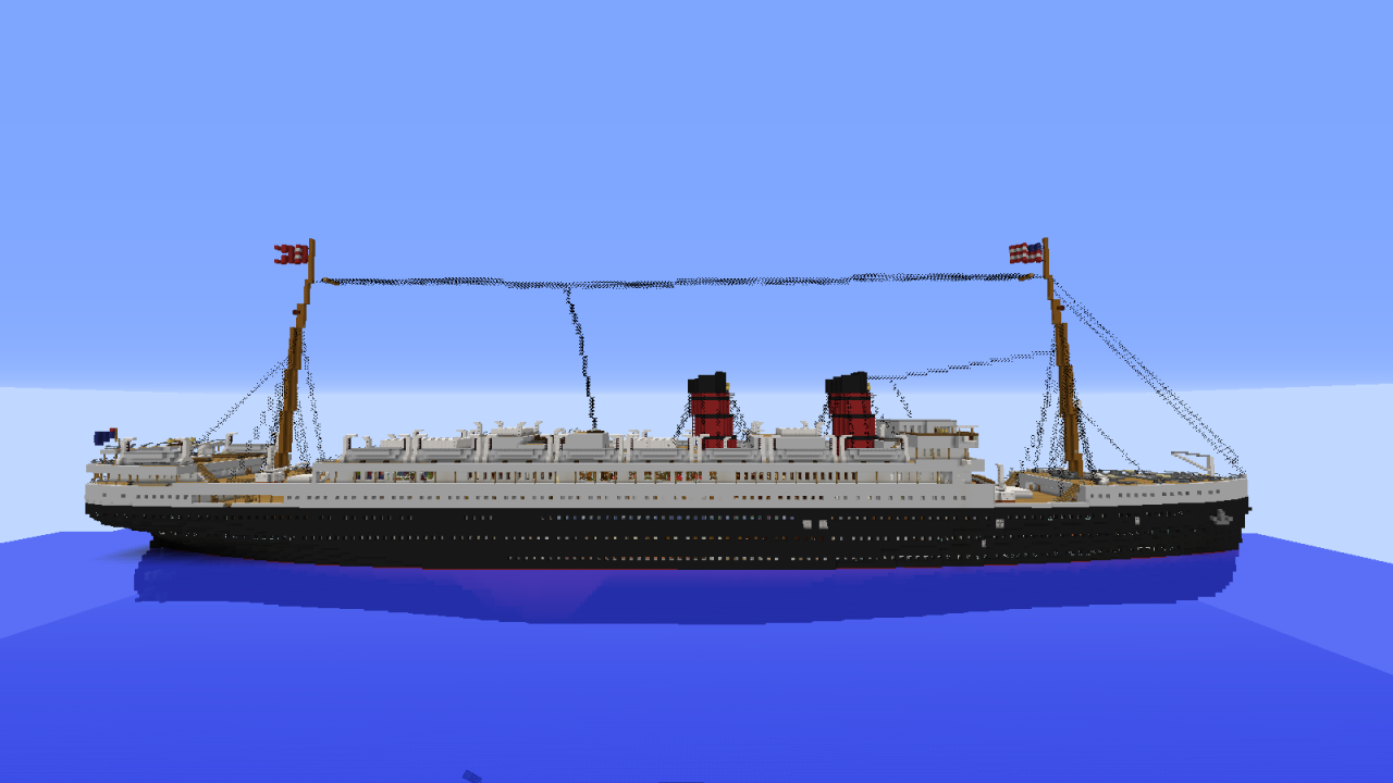 Rms Caronia Minecraft Map