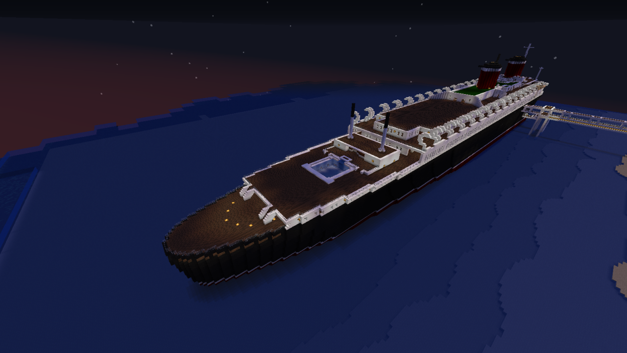 SS America / American Star Minecraft Map