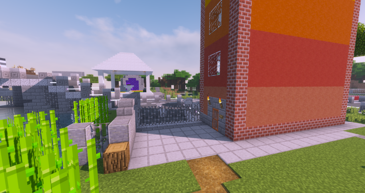 Modern flat Minecraft Map